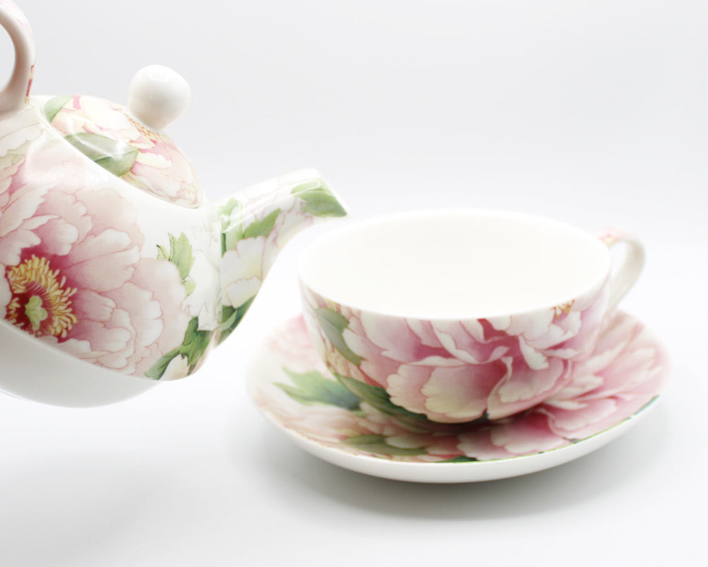 Peony Tea Set for 1 – Steep Leaf Lounge